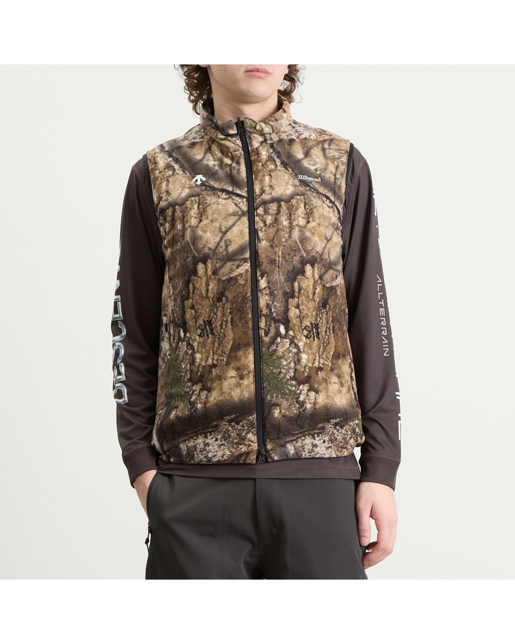 Descente Allterrain X Jjjjound Reversible Vest in Gray for Men | Lyst