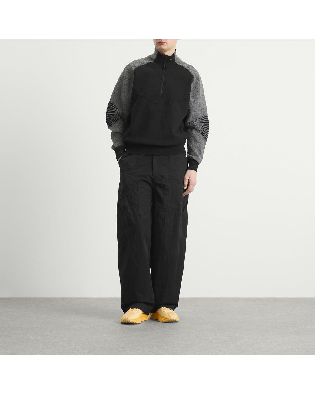 Nike Tech Pro Reflective Sweater in Gray for Men | Lyst