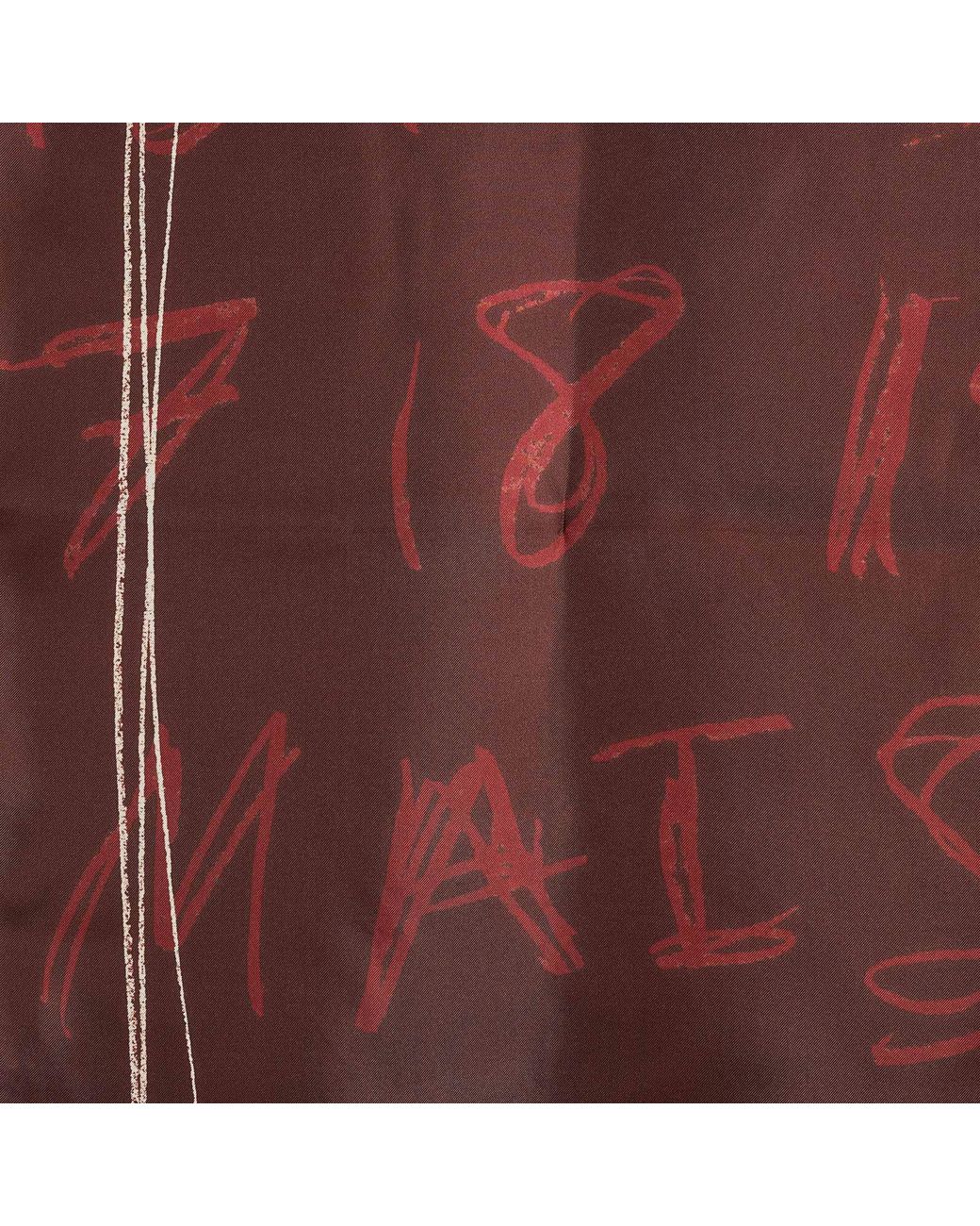 Maison Margiela Number Scarf in Red | Lyst UK