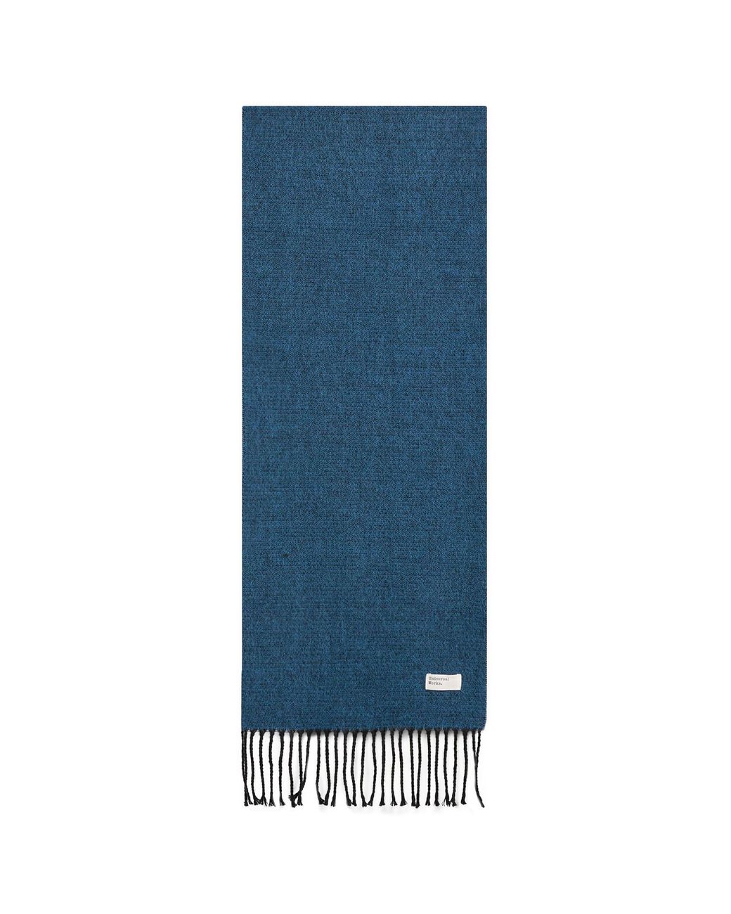 Universal Works Double Sided Scarf in Blue for Men | Lyst UK