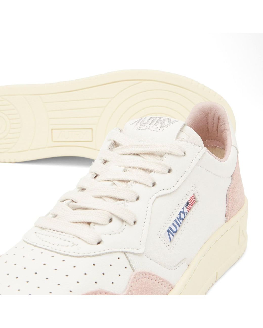 Autry Medalist Low in White | Lyst