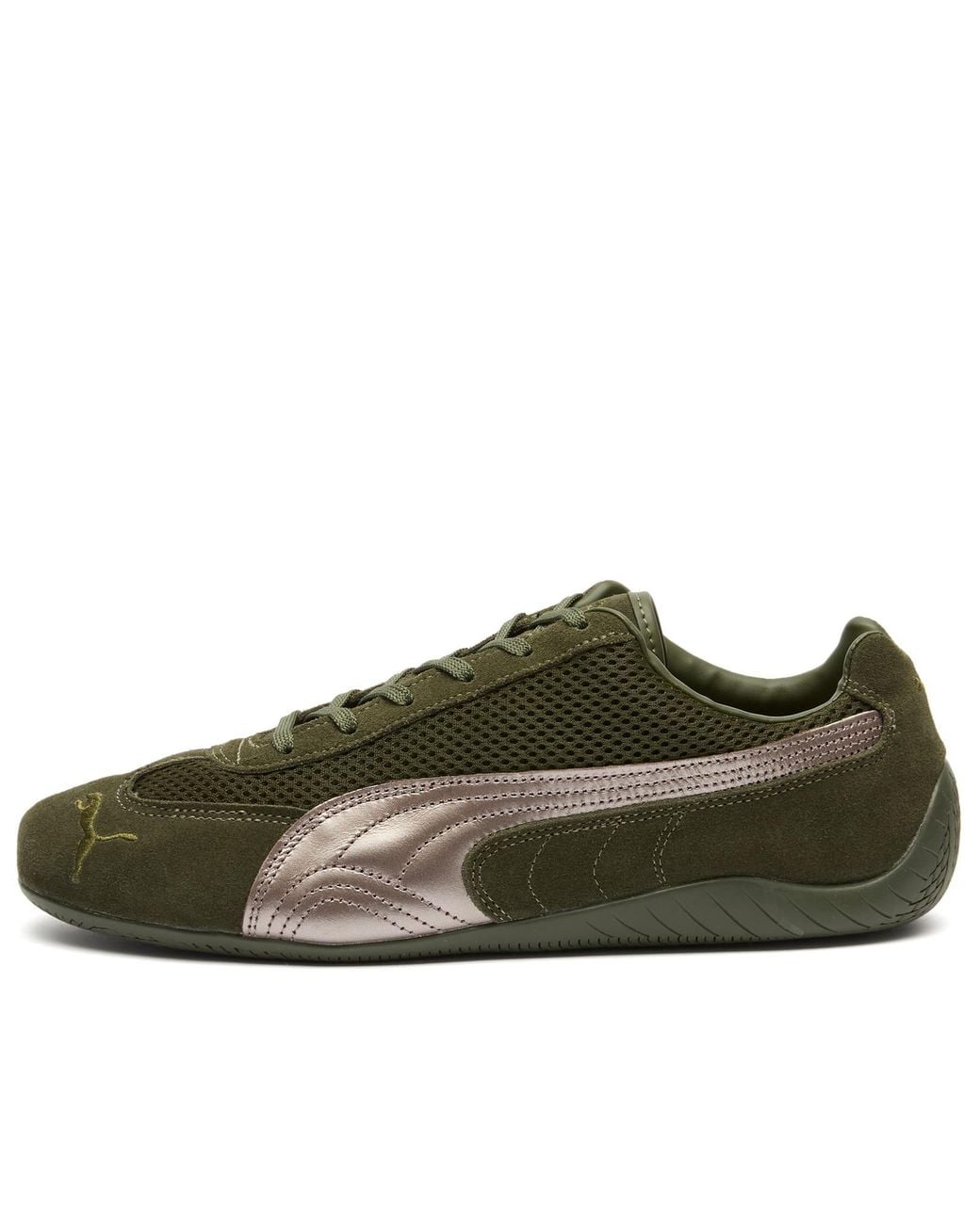 PUMA Speedcat Premium Sneaker in Brown | Lyst