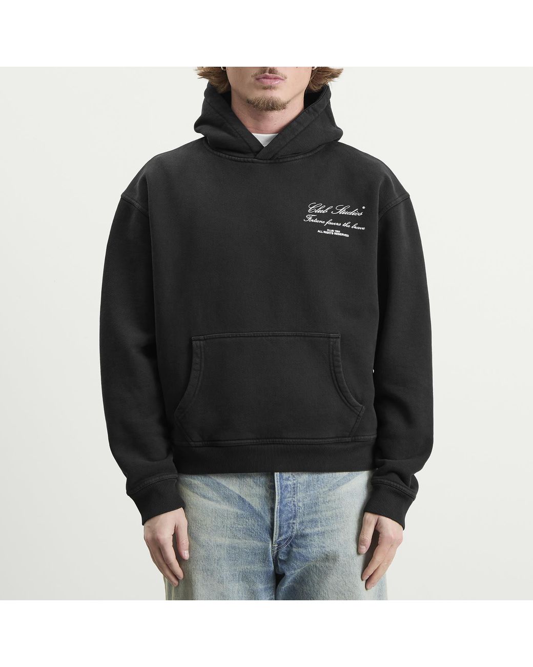 Club 1984 La Studio Hoodie in Black for Men | Lyst UK