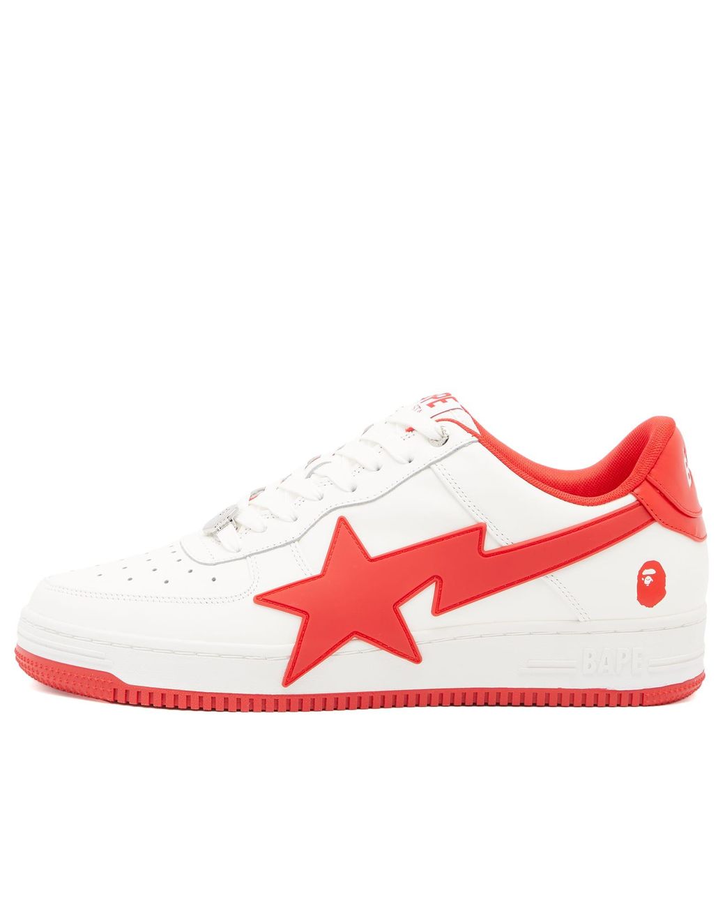 A Bathing Ape Bape Sta Os in Red | Lyst
