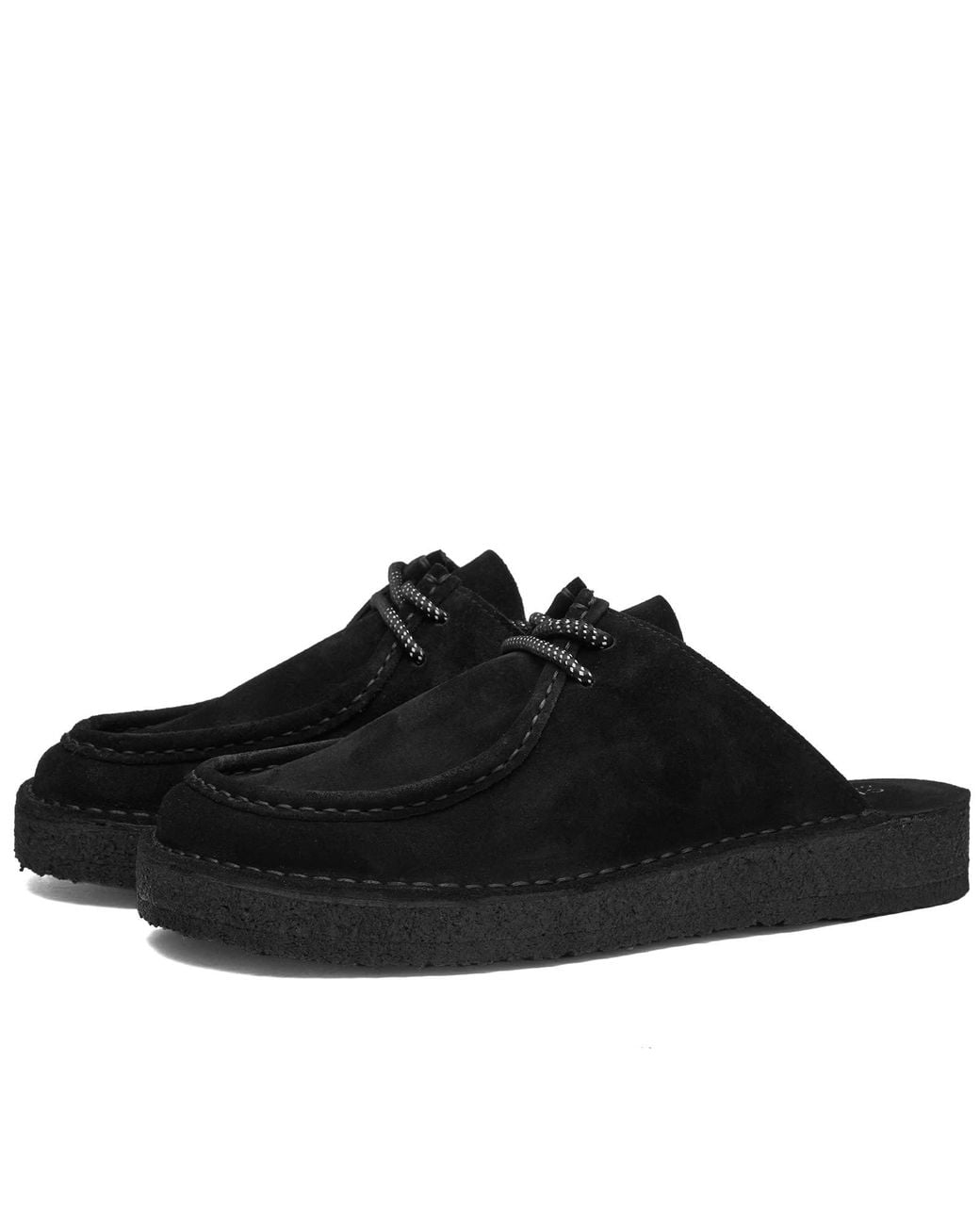 Clarks Jorja Smith X Desert Nomad Mule Shoe in Black | Lyst UK