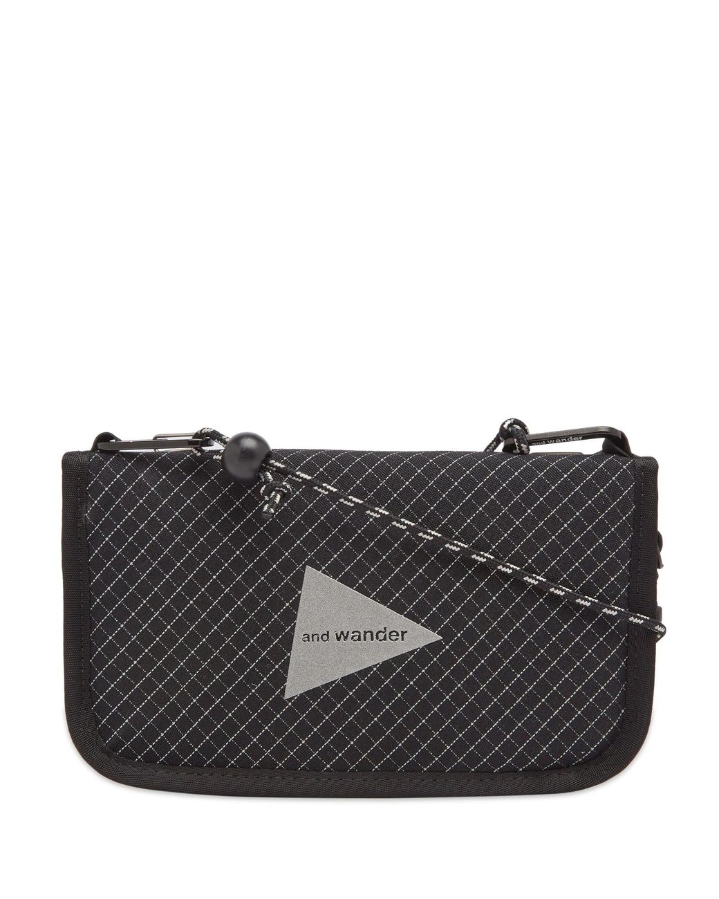 and wander Reflective Ripstop Pouch in Black for Men | Lyst
