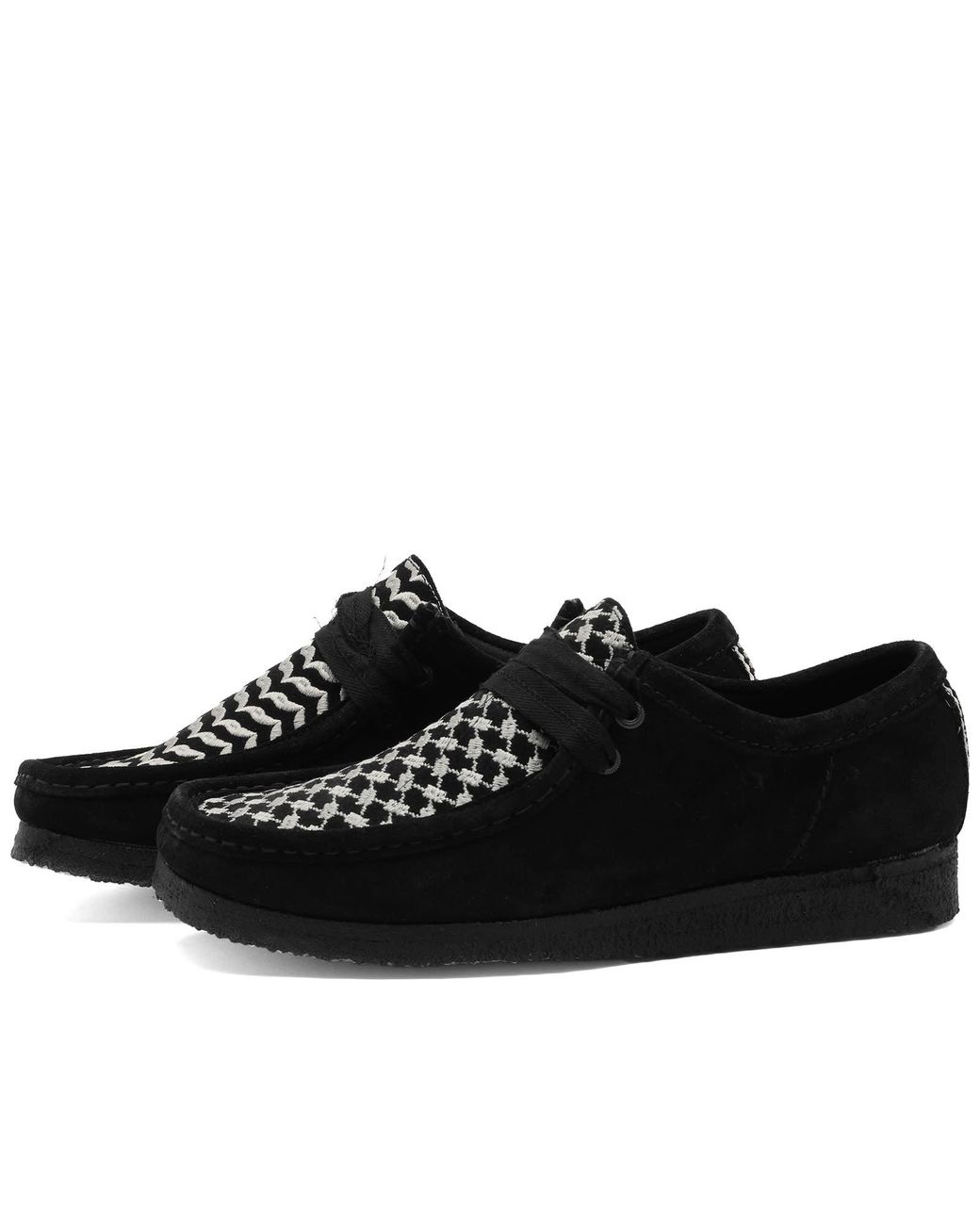 Clarks Originals X Slam Jam Wallabee in Black for Men | Lyst