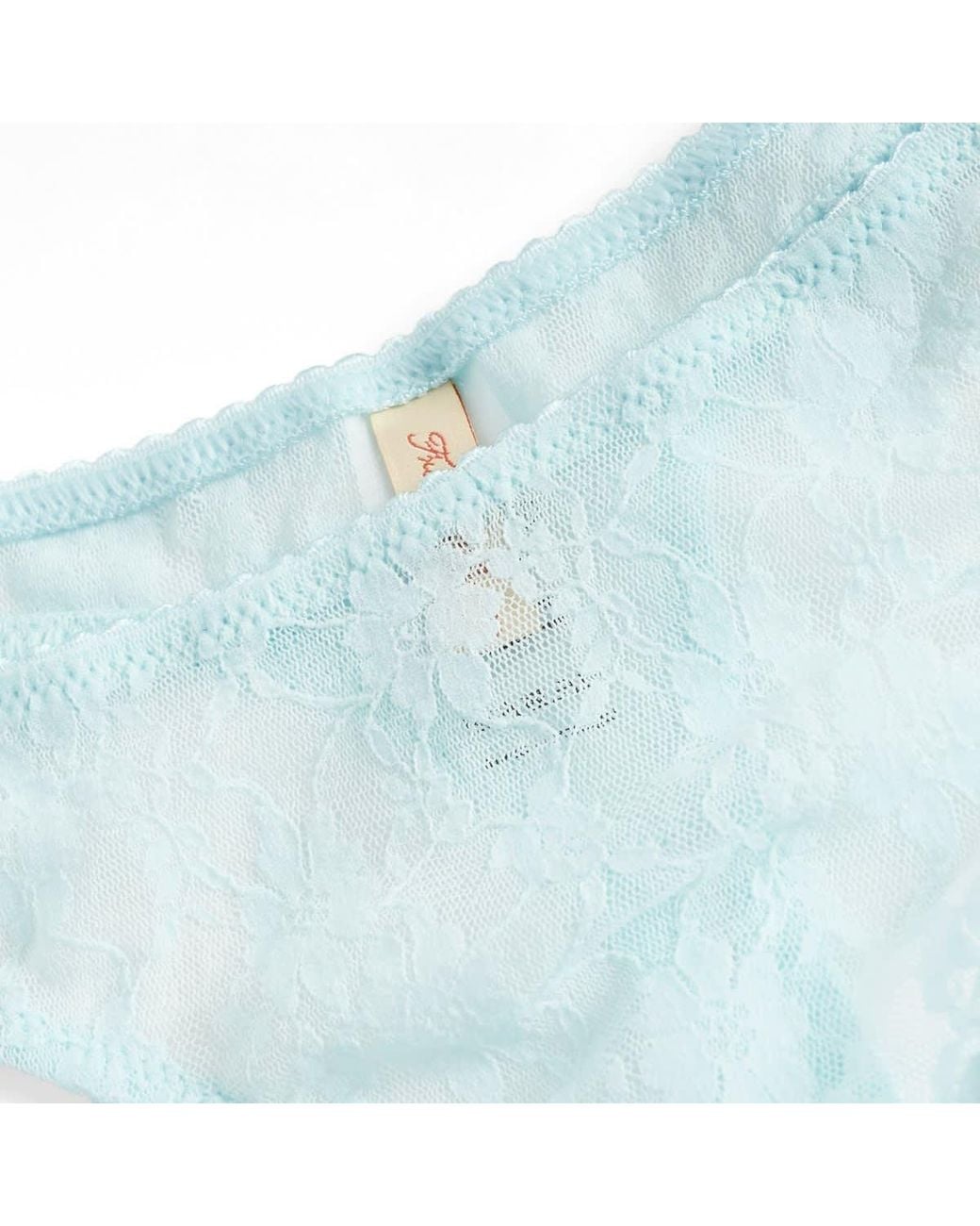 Fruity Booty All Over Lace Thong in Blue | Lyst