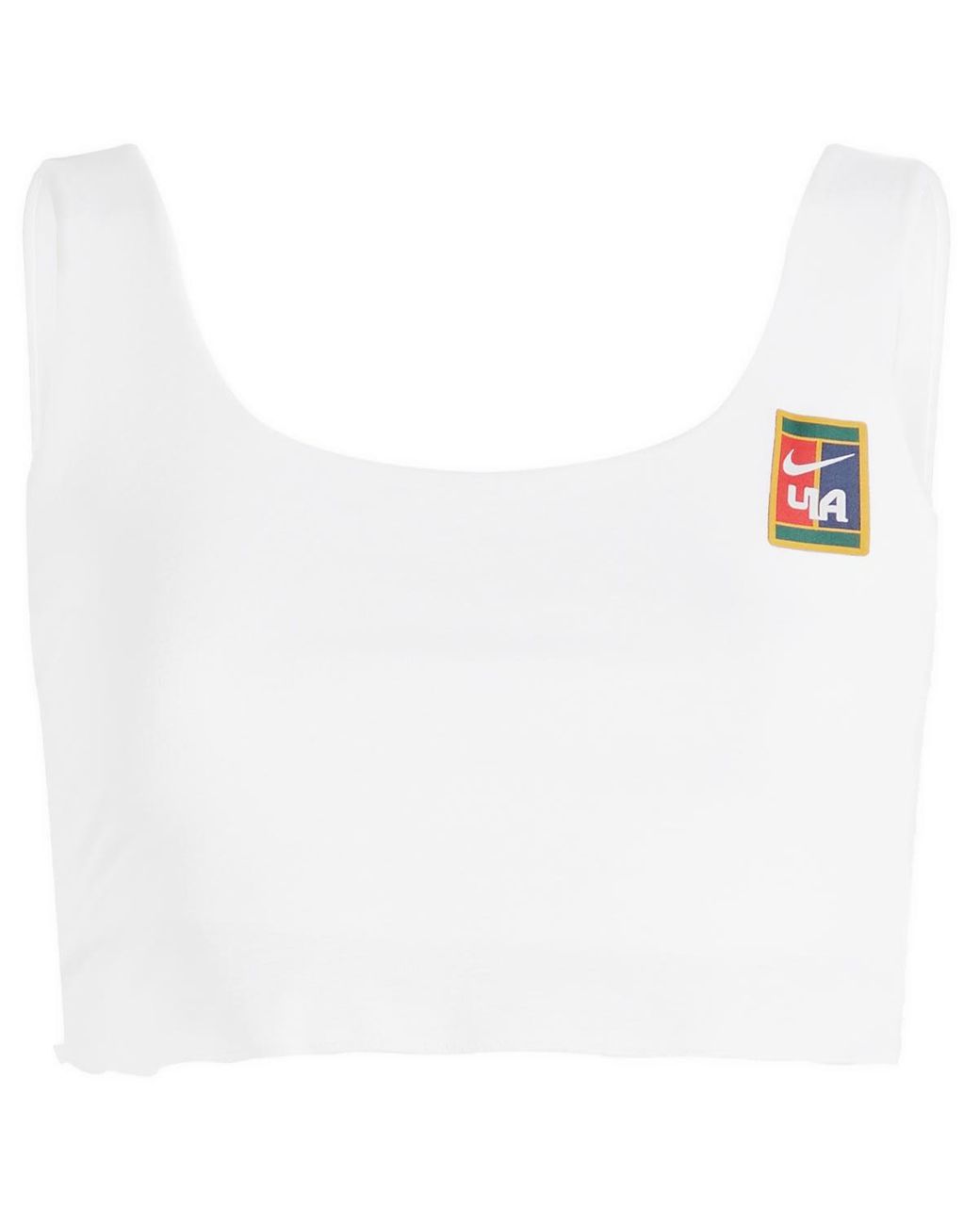 Nike Nsw Yoon Bra in White | Lyst UK