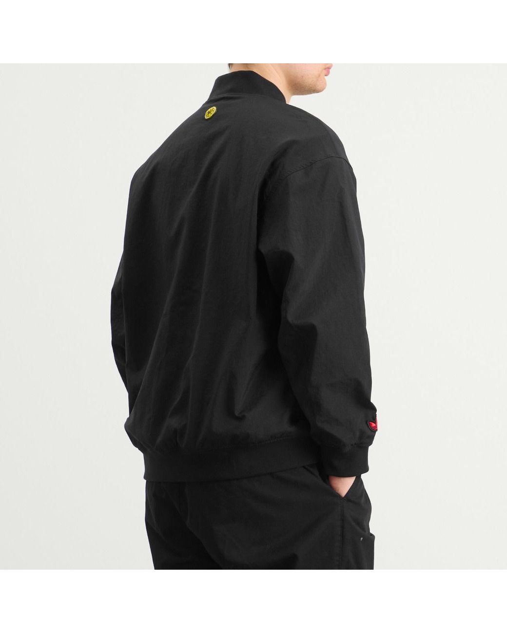 adidas X Stone Roses Manchester United Jacket in Black for Men | Lyst UK