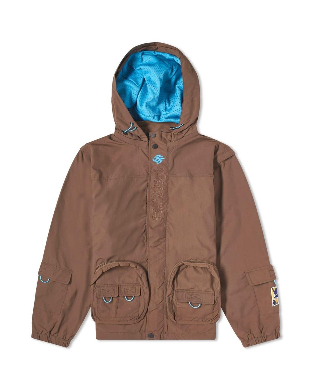 Pleasures X 555 Triple Modular Jacket in Brown for Men | Lyst