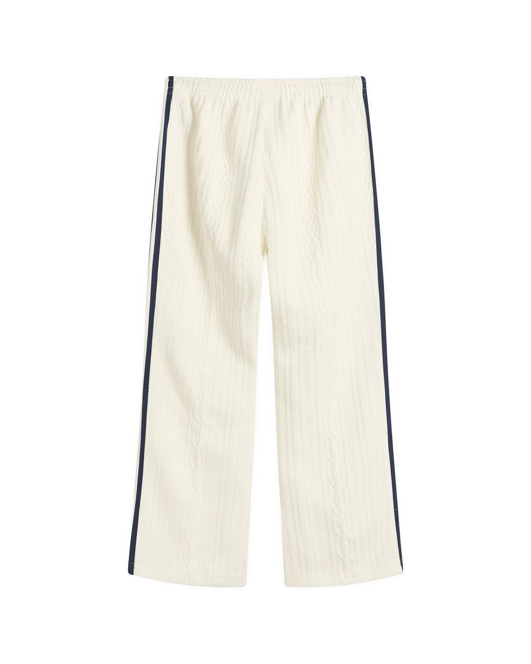 adidas Knit Classic Track Pant in Natural | Lyst UK