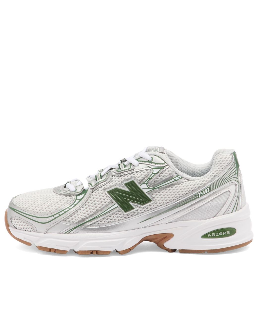 New Balance 740 Sneaker in White | Lyst