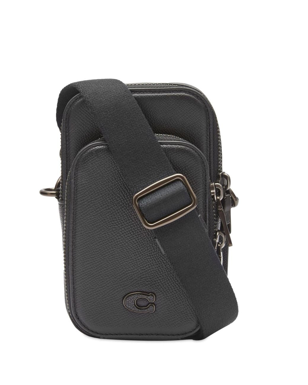 COACH Crossbody Phone Pack in Black for Men | Lyst