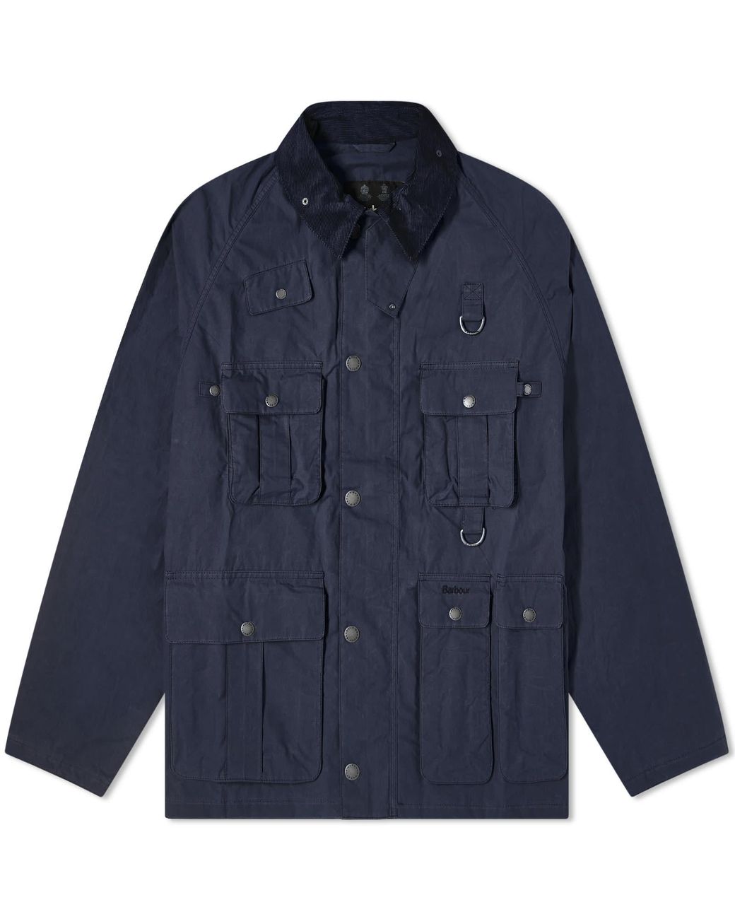 Barbour Heritage + Modified Transport Casual Jacket in Blue for Men ...