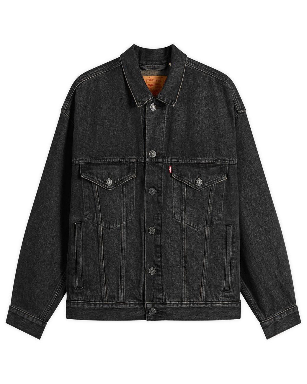 Levi's X Jordan Type Iii Trucker in Black for Men | Lyst