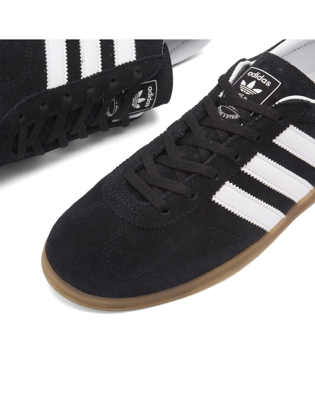 adidas Gazelle Lo Pro W in Black | Lyst