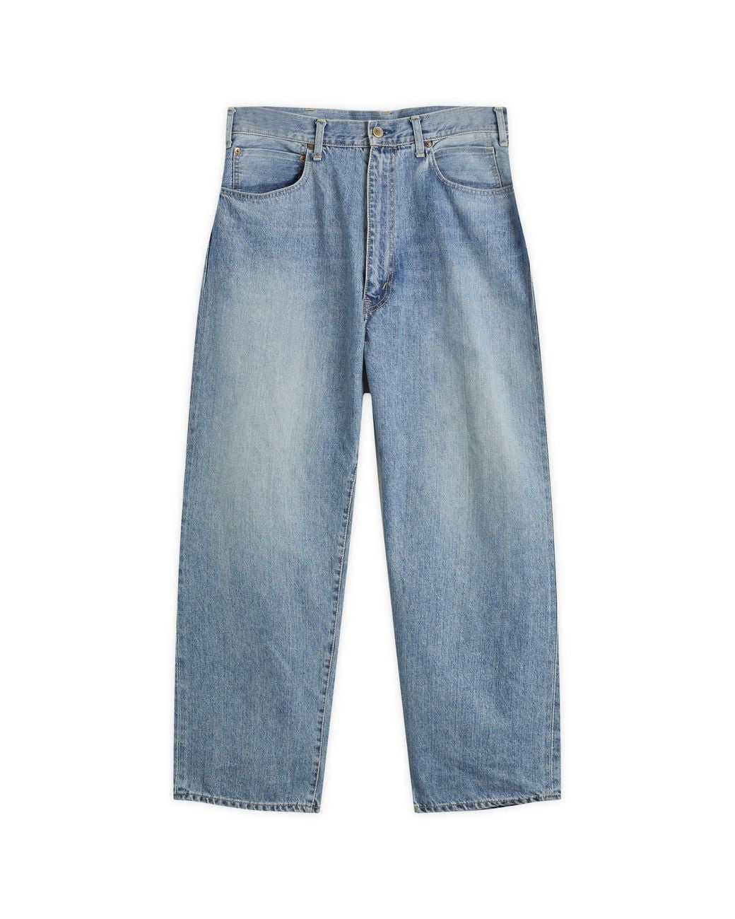 Unlikely Dry Goods Time Travel Wide Fit Denim Jeans in Blue for Men ...