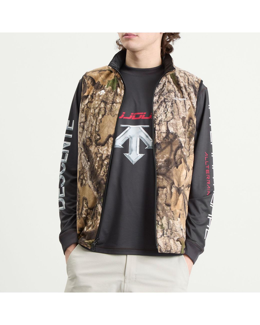 Descente Allterrain X Jjjjound Reversible Vest in Black for Men | Lyst UK