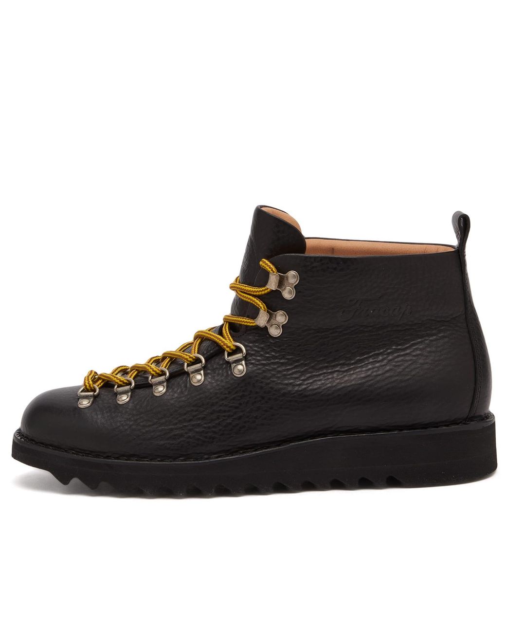 Fracap M120 Ripple Sole Scarponcino Boot in Black for Men | Lyst