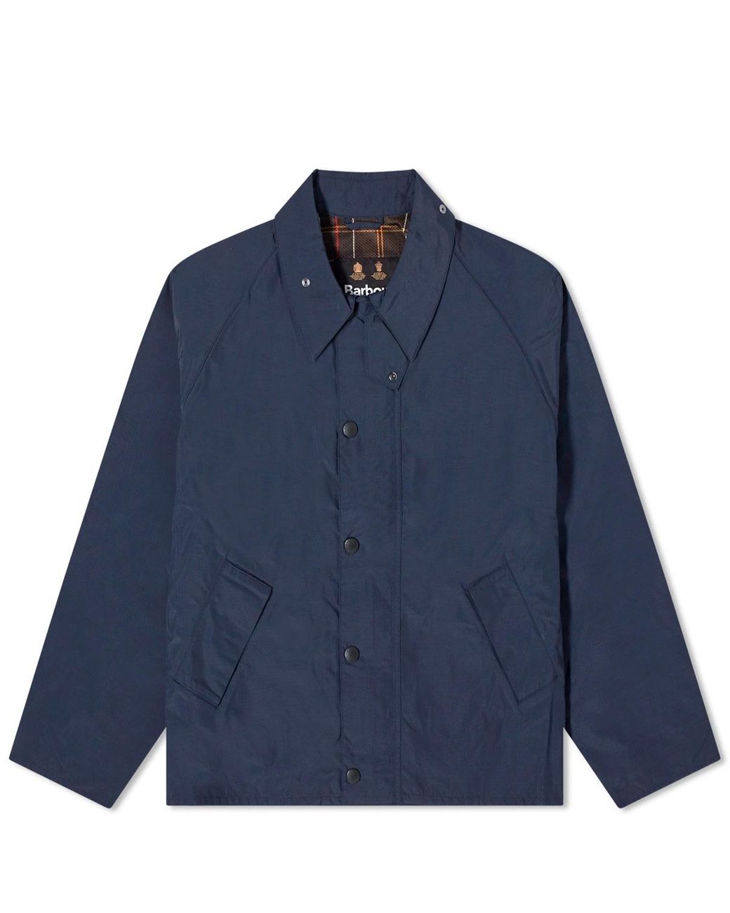 Barbour Os Transport Showerproof Jacket in Blue for Men | Lyst