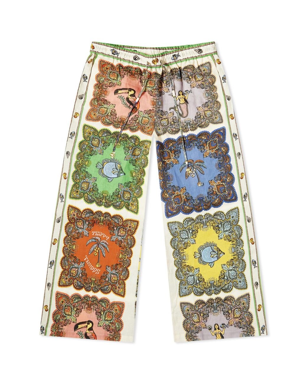 ALÉMAIS Trippy Troppo Pant in Yellow | Lyst