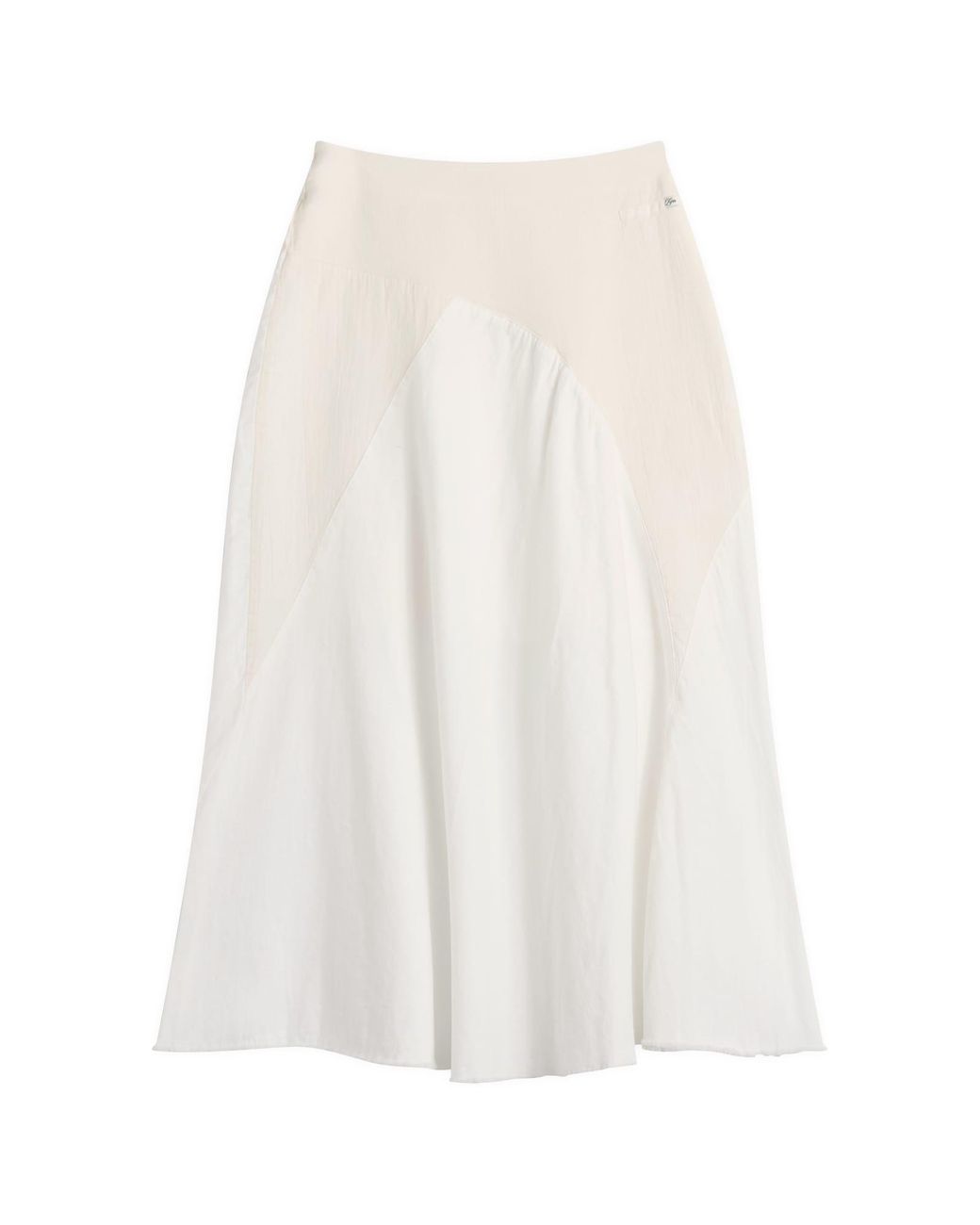 Kijun Seashore Flared Skirt in White | Lyst