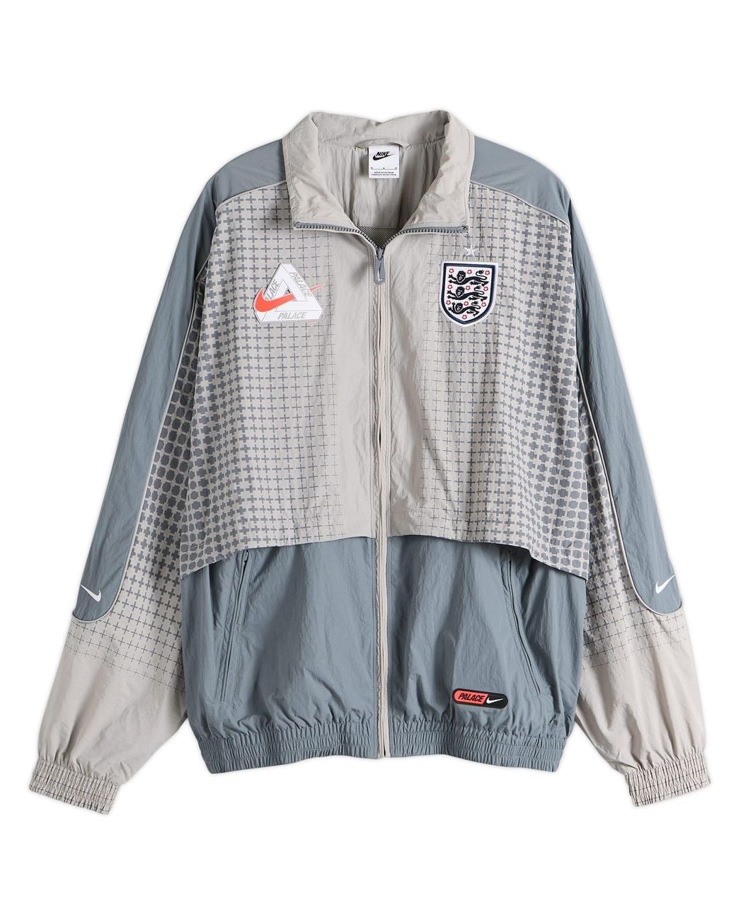 Nike X Palace England Track Jacket in Grey for Men | Lyst UK