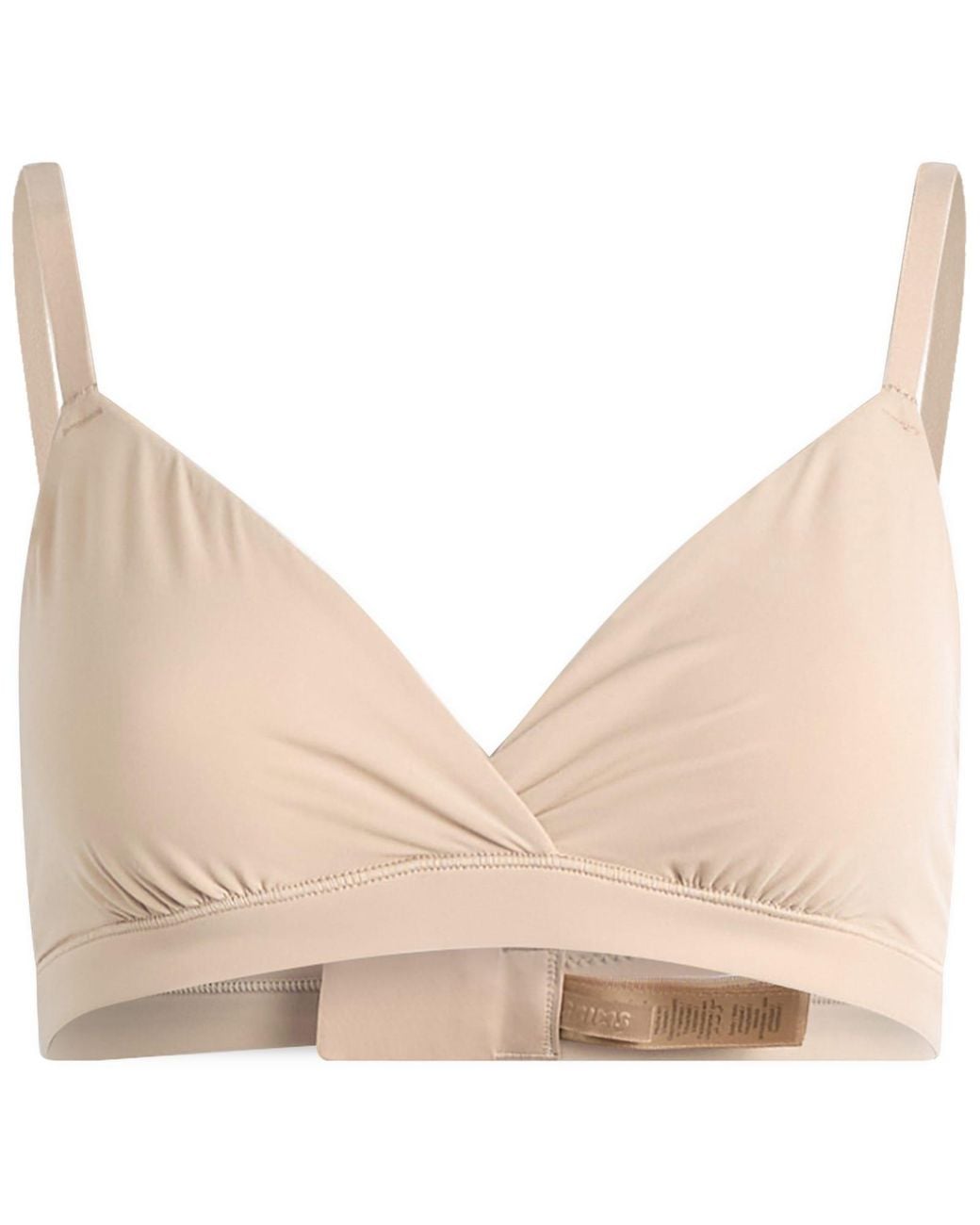 Skims Fits Everybody Crossover Bralette in Natural | Lyst