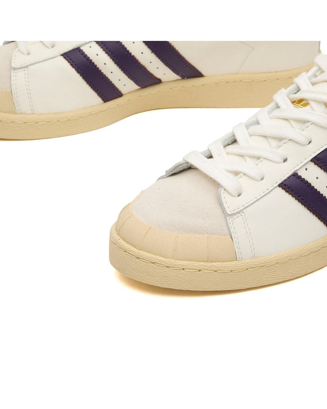 adidas Jabbar Lo Half Shell Sneaker in White for Men | Lyst UK