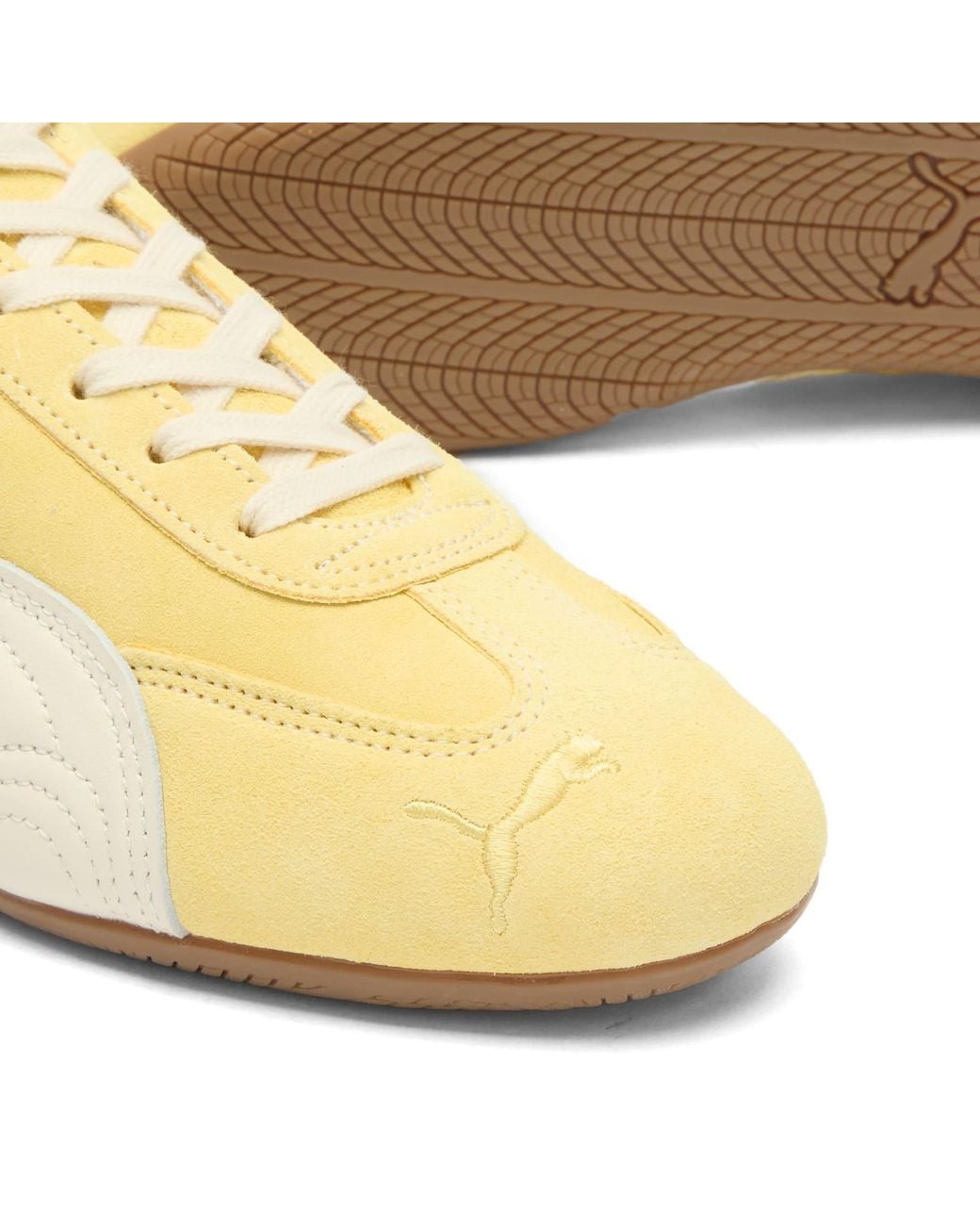PUMA Speedcat Faded Sneaker in Yellow | Lyst UK