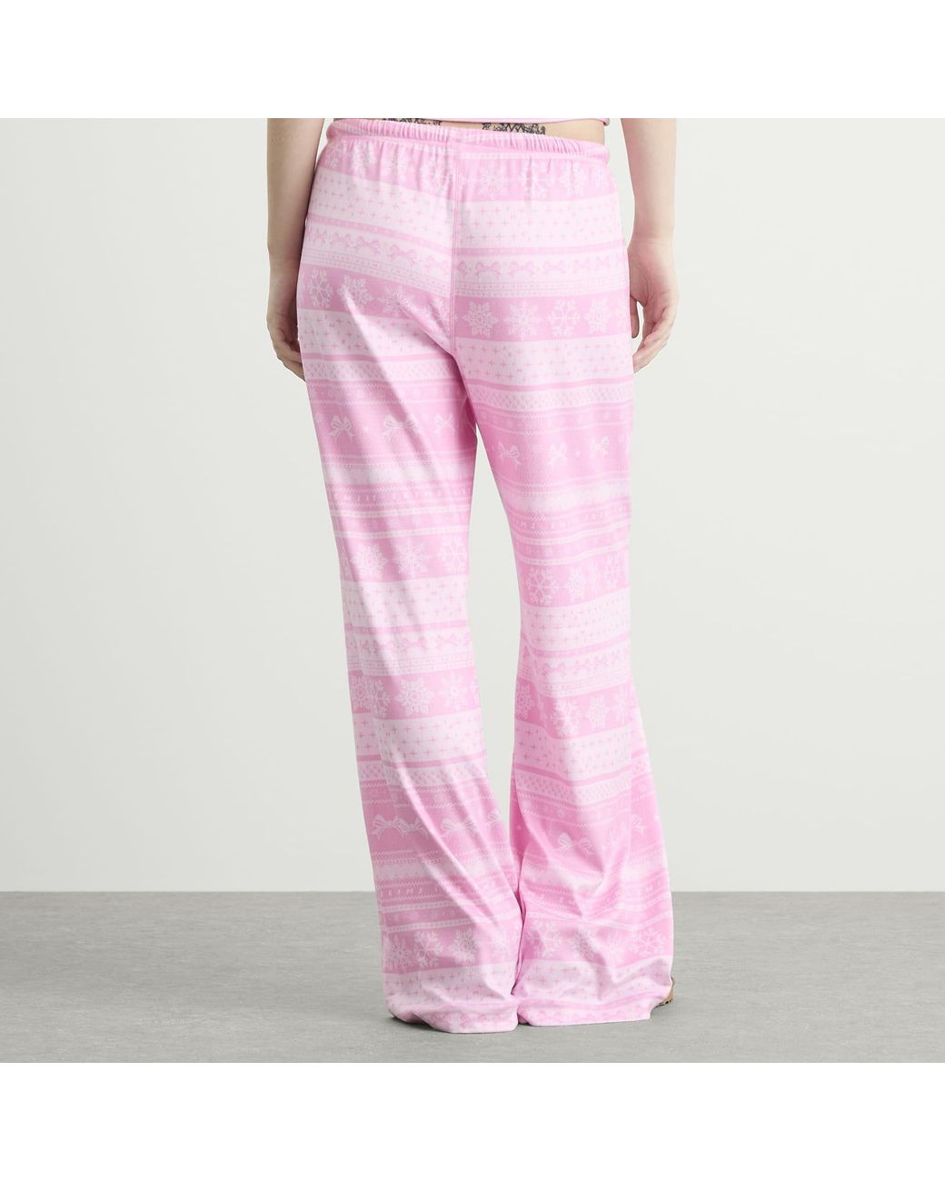 Skims Plush Pointelle Pants in Pink | Lyst