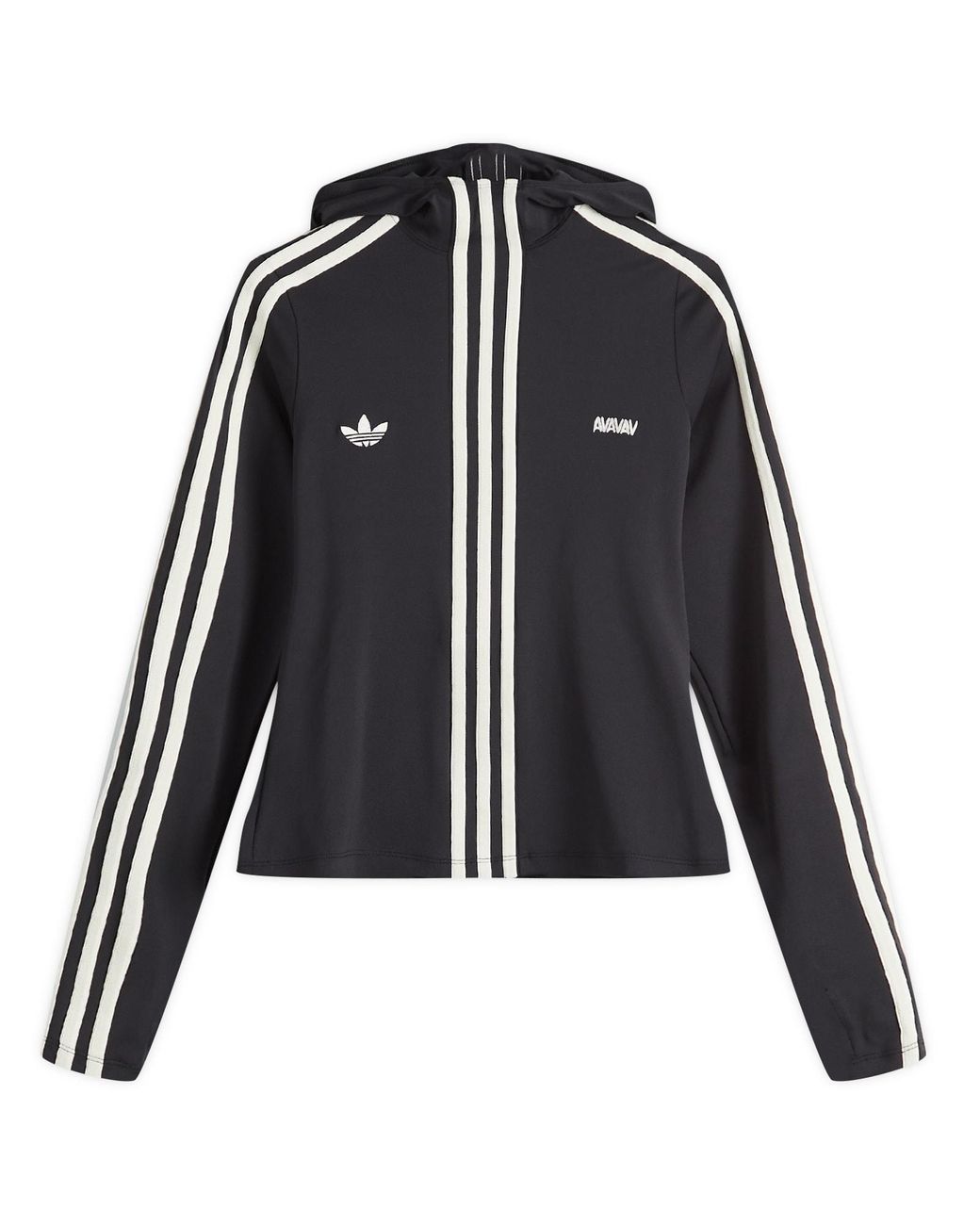 adidas By Avavav Hooded Base Layer in Black | Lyst
