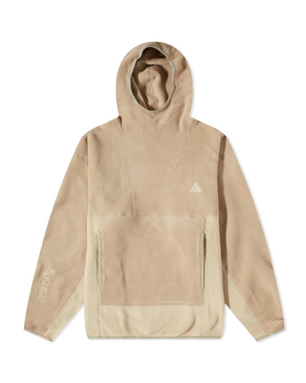 Nike Acg Wolf Tree Fleece Pullover Hoodie in Natural for Men | Lyst UK