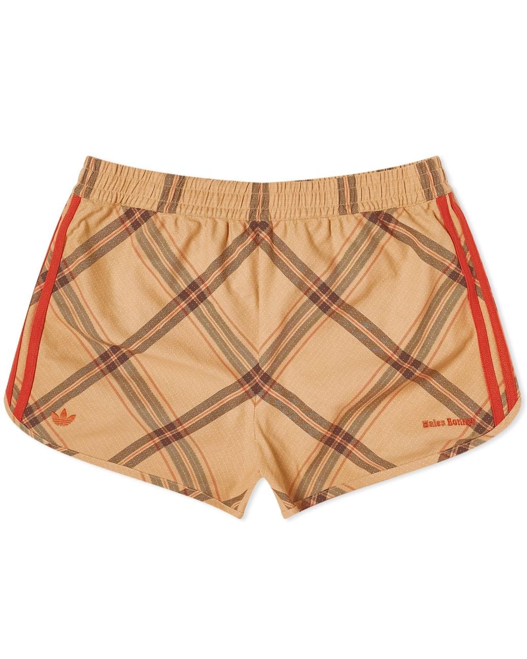 adidas X Wales Bonner Short in Natural for Men | Lyst UK