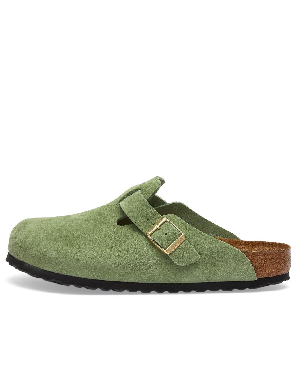 Birkenstock Boston Sfb Clog in Green | Lyst
