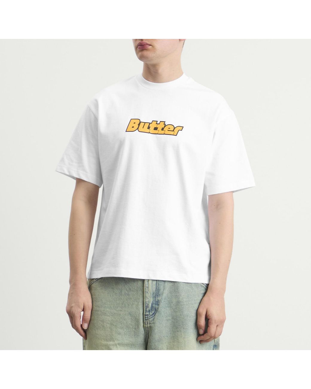 Butter Goods Transit T-Shirt in White for Men | Lyst UK
