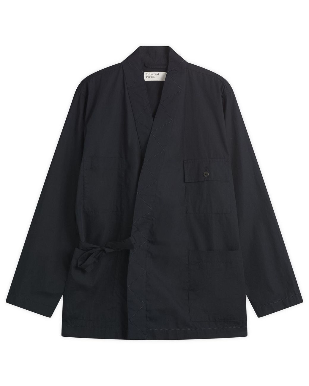 Universal Works Broad Cloth Osaka Work Jacket in Blue for Men | Lyst