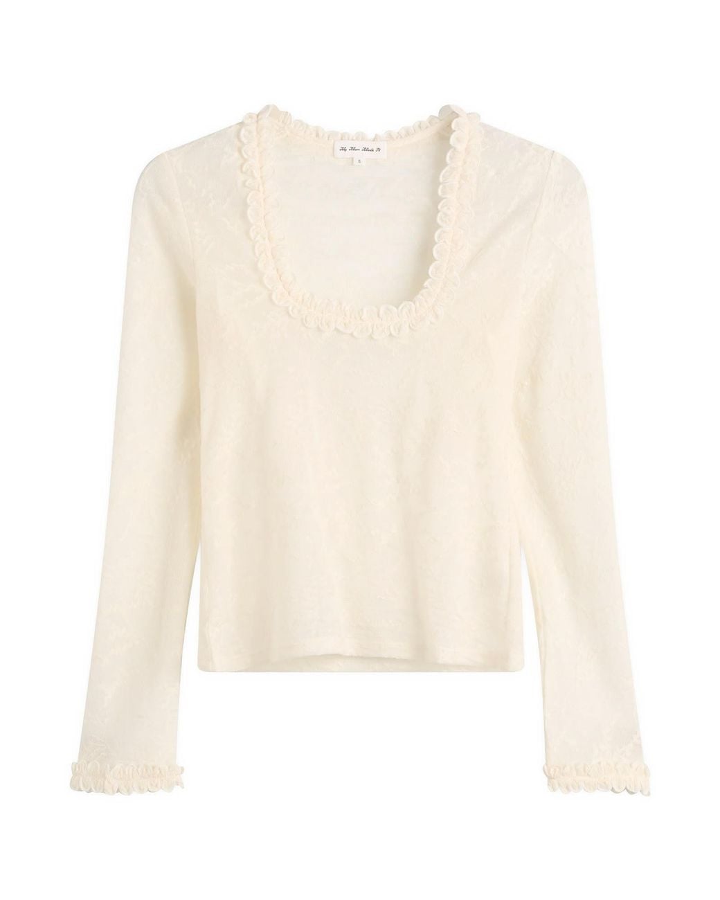 My Mum Made It Lace Poem Top in White | Lyst