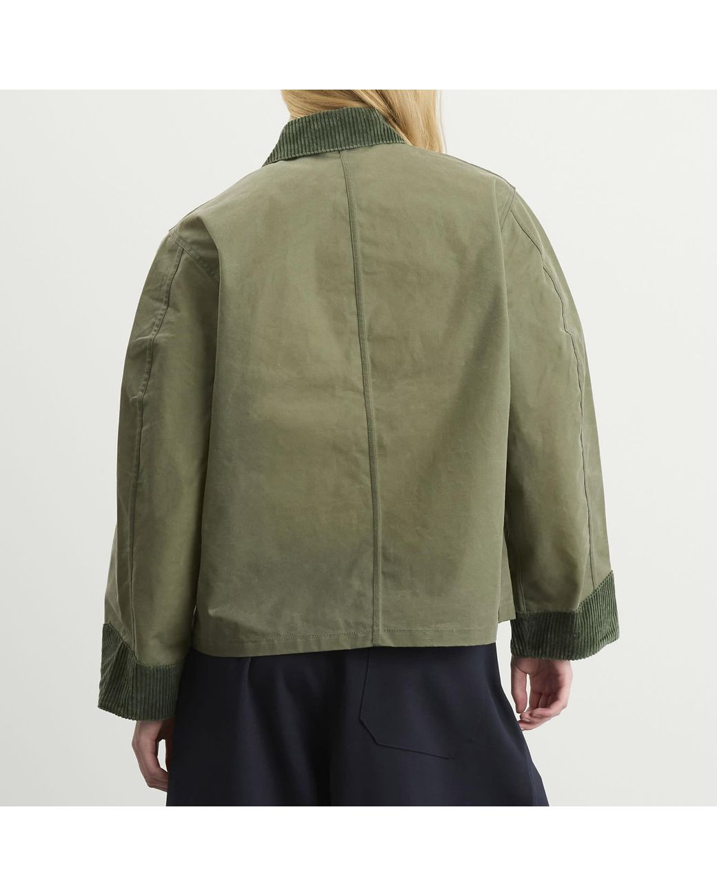 Bode Waxed Craft Jacket in Green | Lyst