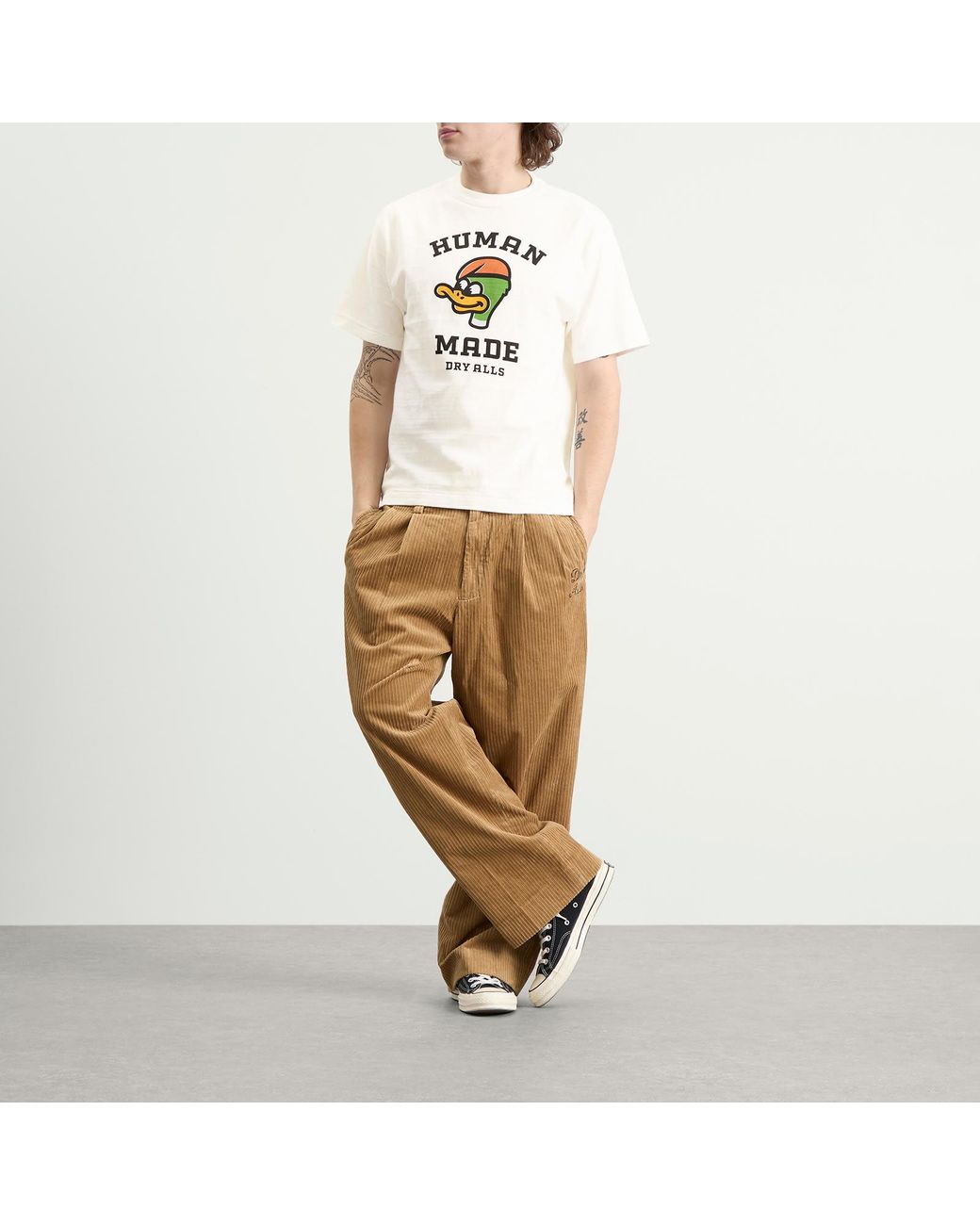 Human Made Duck Head T-Shirt in White for Men | Lyst UK