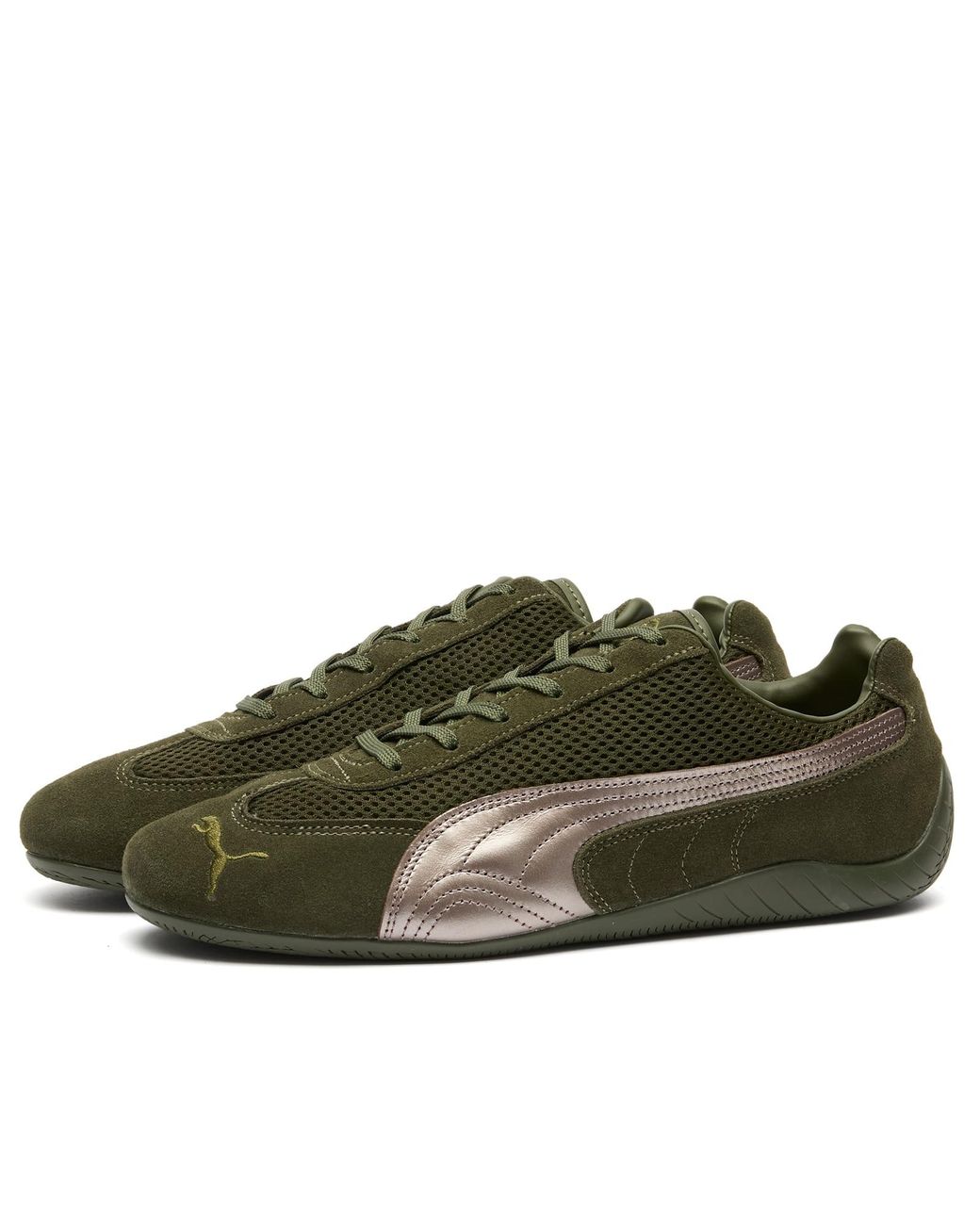 PUMA Speedcat Premium Sneaker in Brown | Lyst