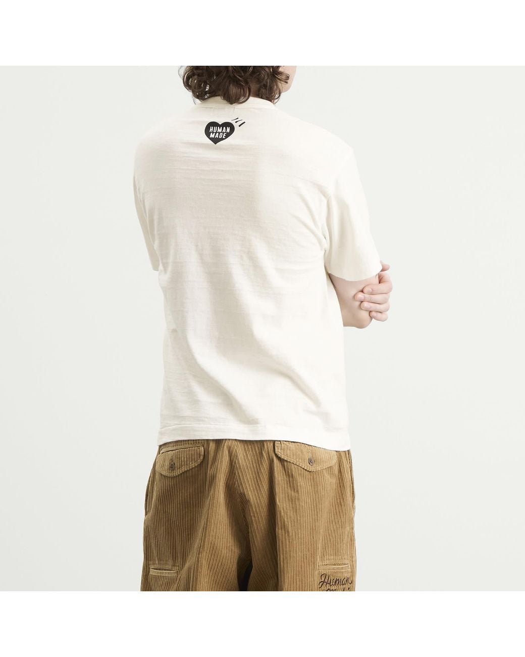Human Made Duck Head T-Shirt in White for Men | Lyst UK
