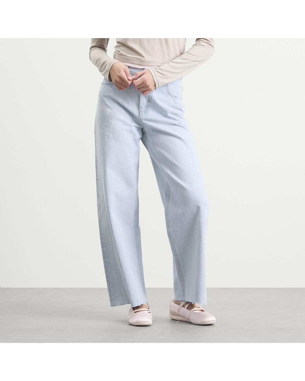 Kijun Seashore Jeans in Blue | Lyst Australia