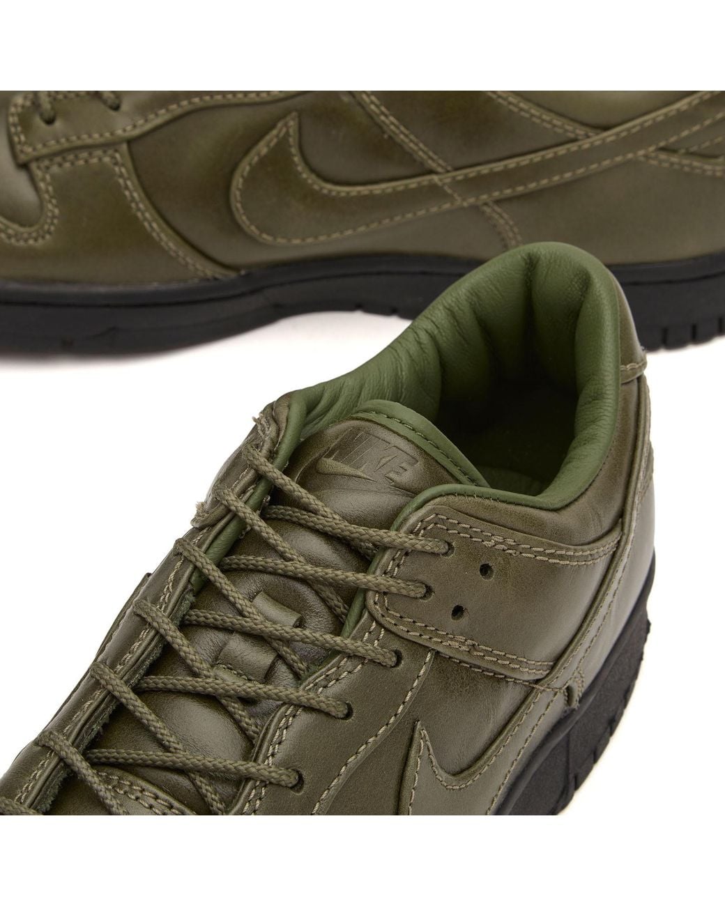 Nike Dunk Low Retro Prm Qs Sneaker in Brown | Lyst