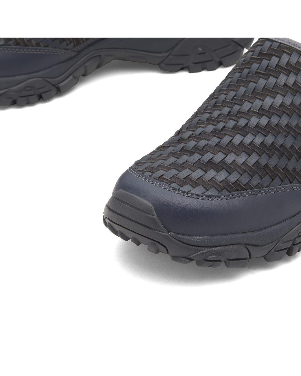 Merrell 1Trl Moab Slide 2 Leather Woven Se in Gray for Men | Lyst