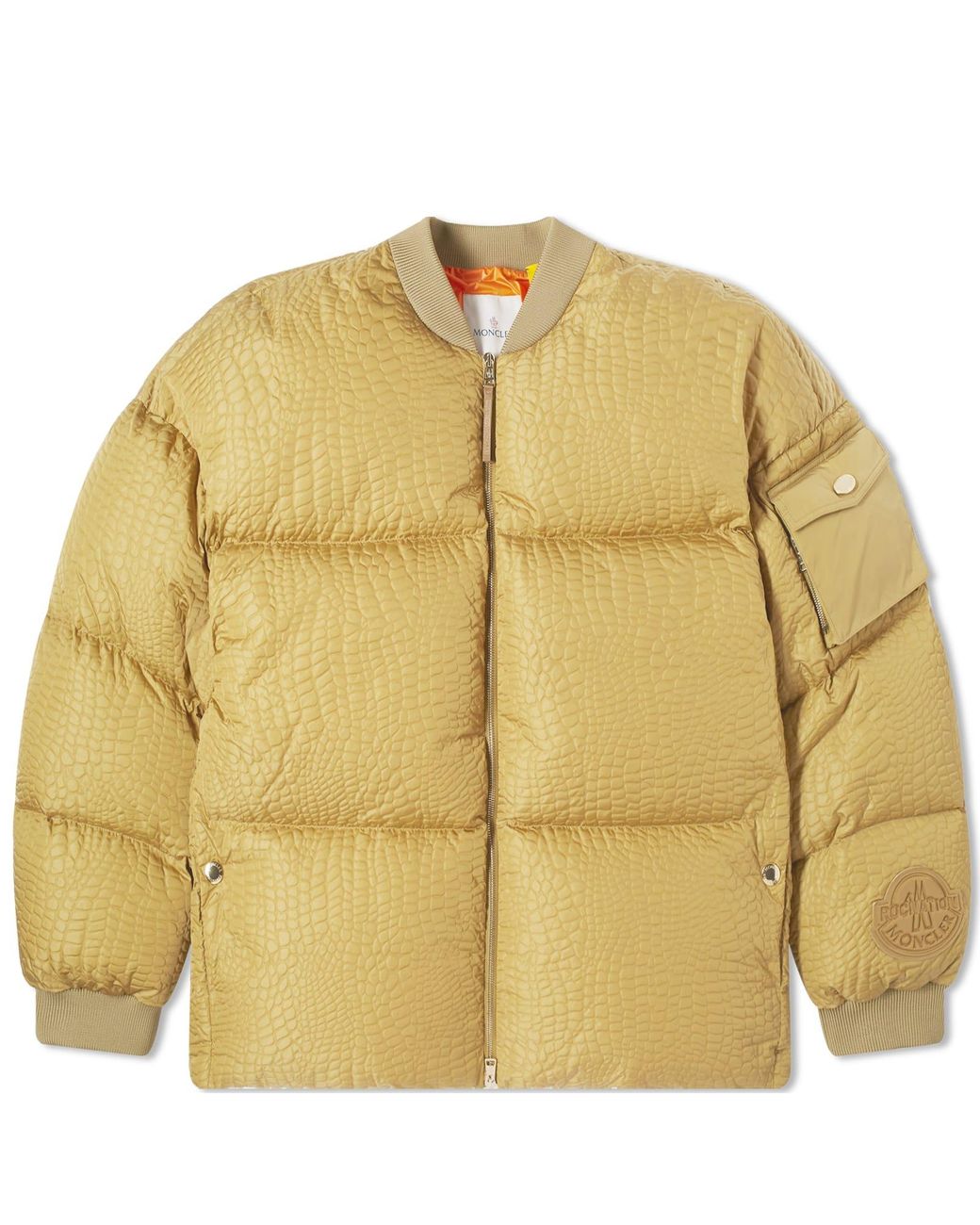 Moncler Genius X Roc Nation Centaurus Bomber Jacket in Natural for Men ...