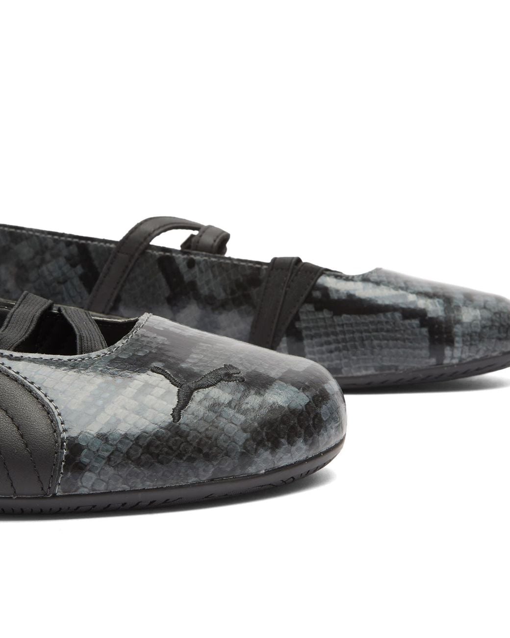 PUMA Speedcat Ballet Snake Sneaker in Black | Lyst