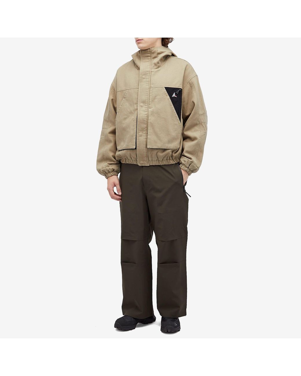 Roa Canvas Cotton Jacket in Natural for Men | Lyst Roa Canvas Cotton Jacket in Natural for Men | Lyst
