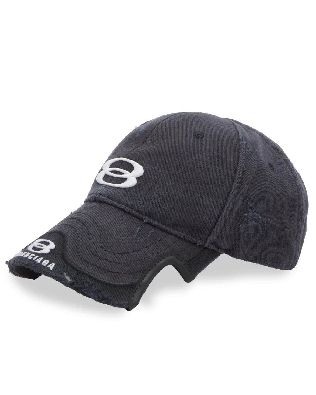 Balenciaga Double Unity Cap in Blue for Men | Lyst